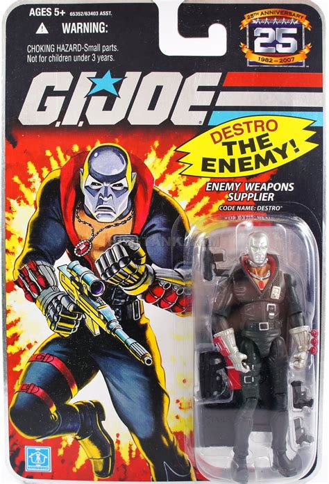 Destro Foil Card Gi Joe Toy Database And Checklists