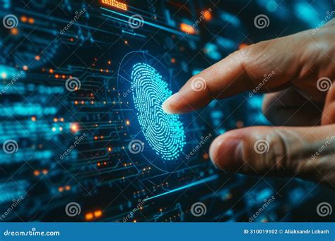 Human Fingerprint Scanning And Biometric Authentication Future