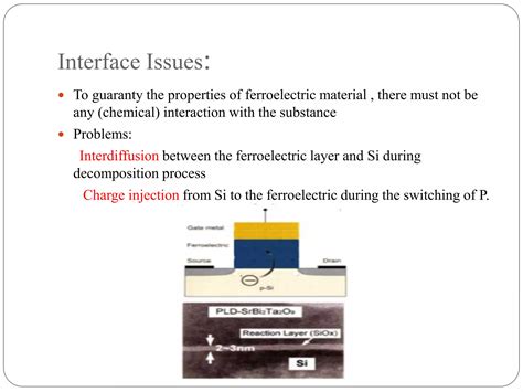 Mfsfet Metal Ferroelectric Semiconductor Field Effect Transistor Pptx