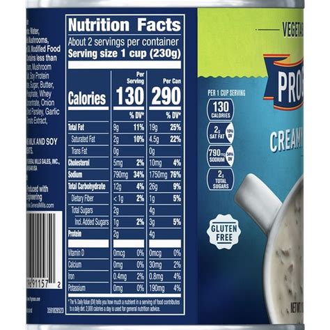 Progresso Soup Creamy Mushroom 18 Oz Instacart
