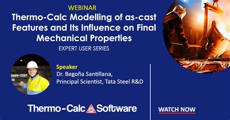 Webinar Thermo Calc Modelling Of As Cast Features And Its Influence