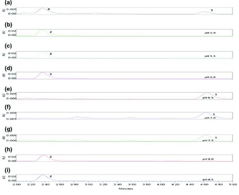 Stack Plot Of Hplc Chromatogram At 254 Nm Showing The In Vitro Download Scientific Diagram