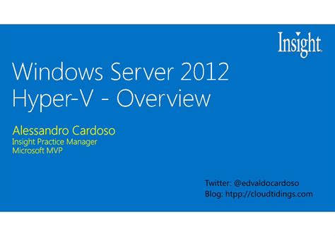 Pdf Hyper V Windows 2012 R2 Overview · Pdf Fileblock Storage File Based Storage Vhdx