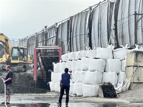 臺北市政府環境保護局環保稽查大隊 環保新聞 因應空品不良季節 臺北市超前部署 加強土資場及分類場污染管制 降污省水又減碳