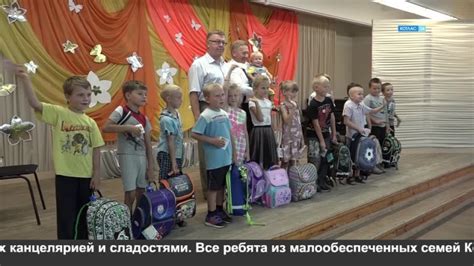 Вчера вечером в школе искусств «Гамма новые рюкзаки канцтовары и наборы для творчества вручали