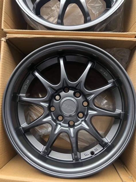 17” Ce28 Rays Gunmetal Design Code 128 Mags 4holes Pcd 54 Off