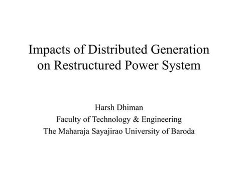 Hybrid Distributed Generation Ppt