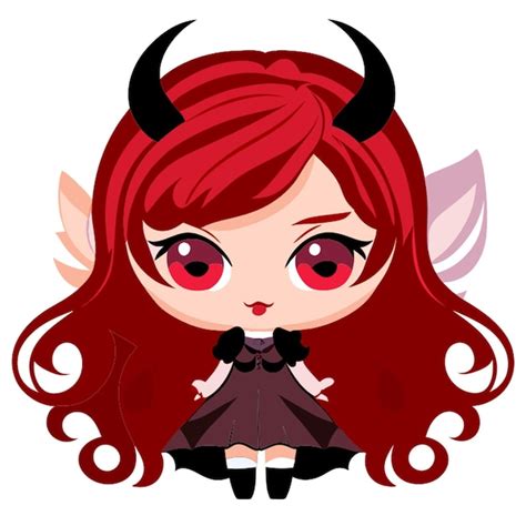 Premium Vector Lilith Vector Illustration Kawaii