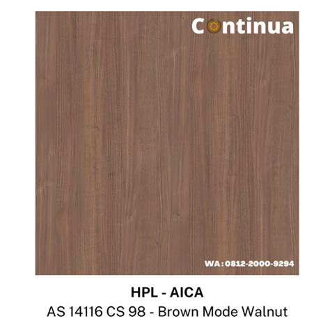 Jual Hpl Aica As 14116 Cs 98 Medium Mode Walnut Jakarta Timur Toko