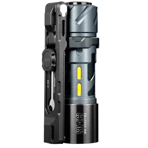 Loop Gear Sk03 Pro Edc Rechargeable Flashlight With Magnetic Bracket Side Light With 4 Colors