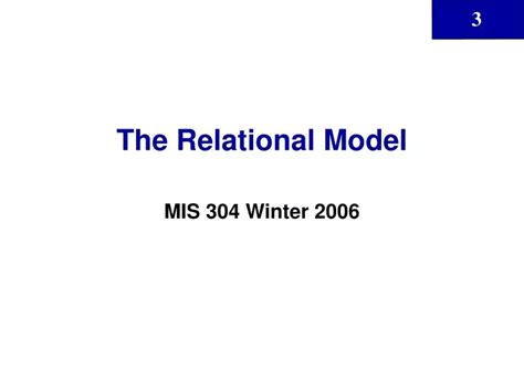 Ppt The Relational Model Powerpoint Presentation Free Download Id