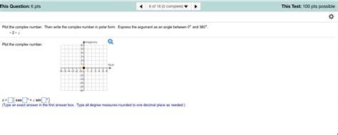 Solved Plot The Complex Number Then Write The Complex Chegg Com