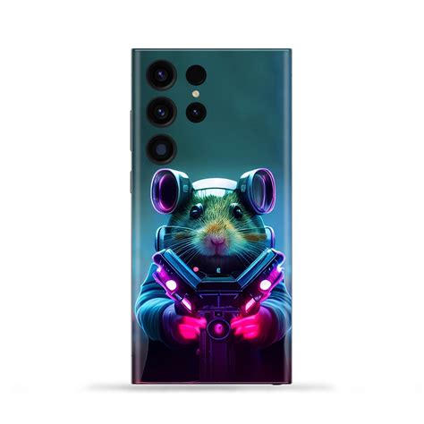 Astronaut Mouse Mobile Skin Wrappi