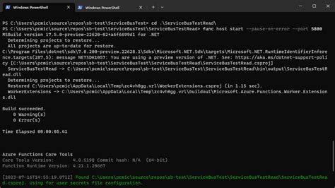 Service Bus Traffic Test The Long Walk