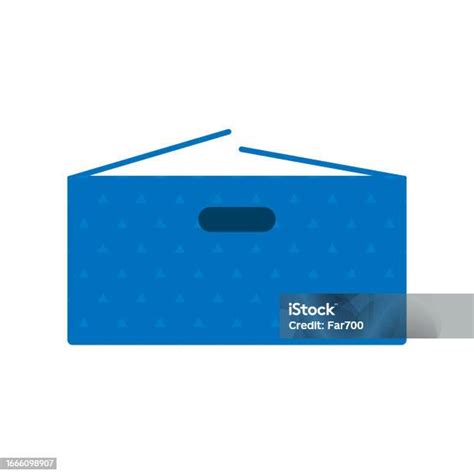 상자 열기 아이콘입니다 컬러 실루엣 앞면도 벡터 간단한 평면 그래픽 그림입니다 흰색 배경에 격리된 개체입니다 격리 과일에 대한