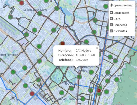 Github Barrero Interactive Map Customised And Interactive Map With Pythons Folium