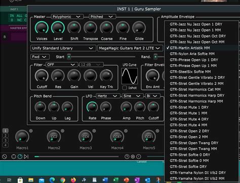 Fast Accesss In Guru Sampler Unify Feature Requests Pluginguru Forums