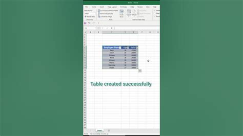 Create A Table In Ms Excel Shortcut Key To Create A Table In Ms Excelexcel Shortcutkeys