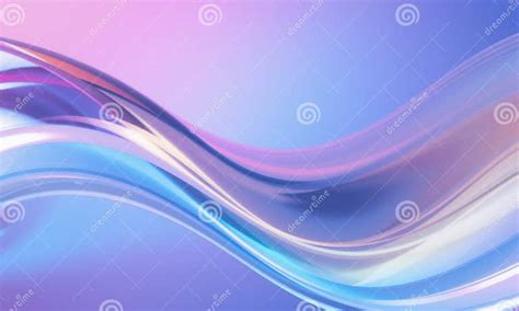 Colorful Abstract Wave Design With Smooth Gradients And Vibrant Hues This Features Flowing