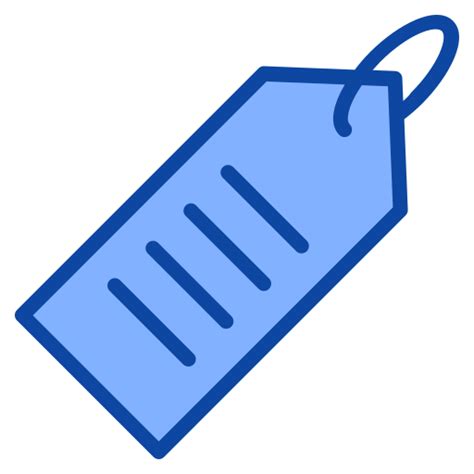 Price Tag Generic Blue Icon