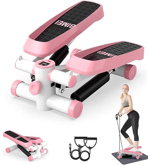 Steppers For Exercise Mini Stepper With Lcd Monitor Quiet Fitness