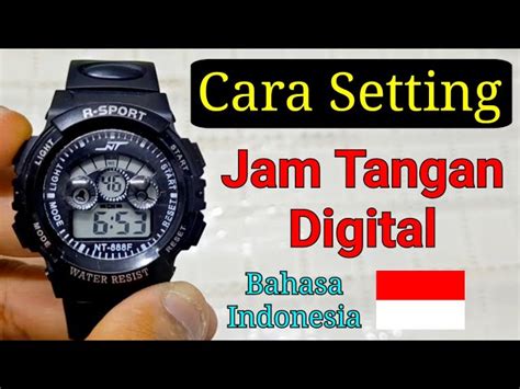 Cara Jitu Atur Jam Tangan 4 Tombol Sport Panduan Lengkap Cobain Saja