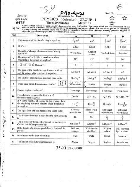 Physics 11 Fbd G1g2 21 Pdf
