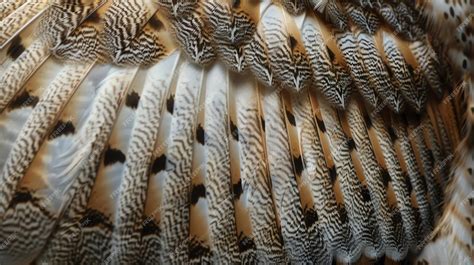 Premium Photo The Barred Owl Has A Distinctive Pattern Of Dark And