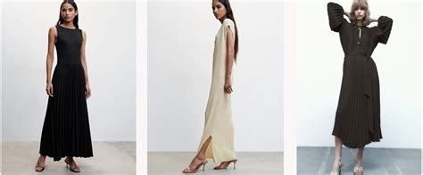 Shopping Pleated Dresses And Skirts For Spring