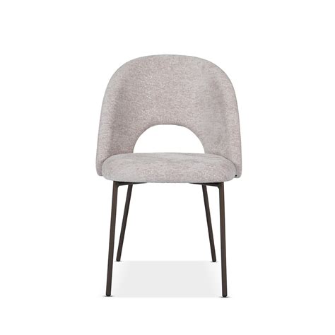 Tuka Mid Hole Dining Chair Sand Beige Chattels And More
