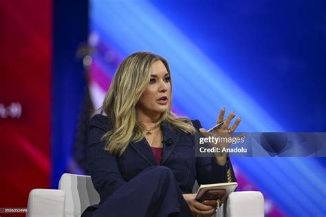 American Commentator And Author Katie Pavlich Delivers Remarks As She