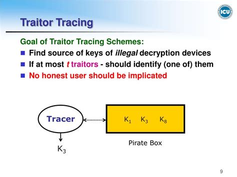 ppt broadcast encryption and traitor tracing powerpoint presentation