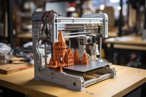 Premium Ai Image 3d Printing Device Generate With Ai