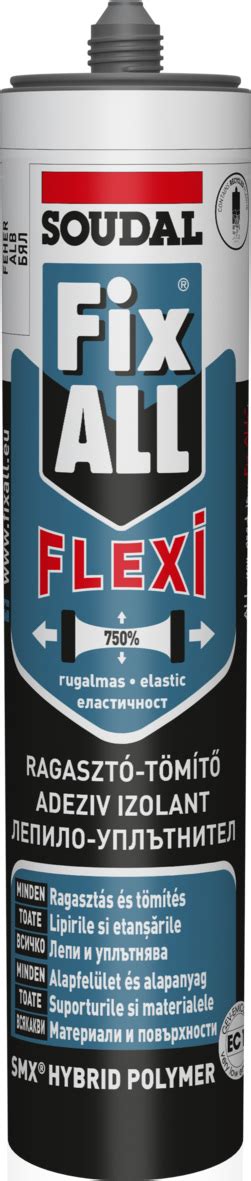 Fix ALL Flexi, rugalmas tömítő ragasztó - Soudal