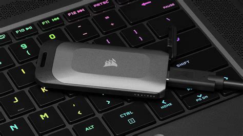 Corsair Announces Pocket Sized Ex100u External Usb C Drive In