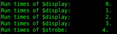 Verilog 显示任务 菜鸟教程