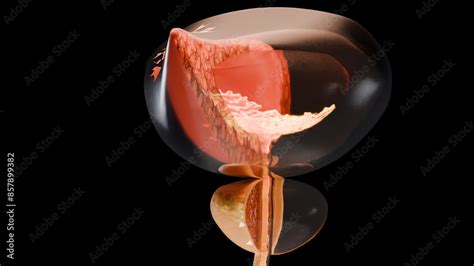 Urinary Or Excretory System Detailed Male Bladder And Prostate Gland Anatomy Urology Medical