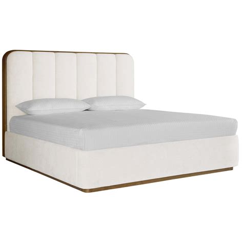 Jamille Bed Eclipse White High Fashion Home