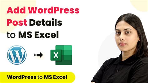 How To Add Wordpress Post Details To Ms Excel Automatically Using Pabbly Connect Pabbly