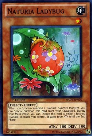 Naturia Ladybug Yu Gi Oh Wiki Fandom