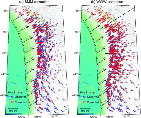 Geodetically Inferred Locking State Of The Cascadia Megathrust Based On A Viscoelastic Earth