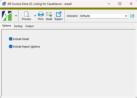 AR Invoice Extra GL Detail