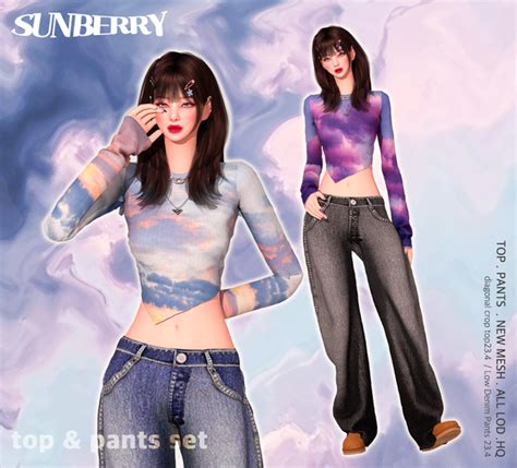 Get More From Sunberry On Patreon Sims 4 Mods Clothes Sims 4