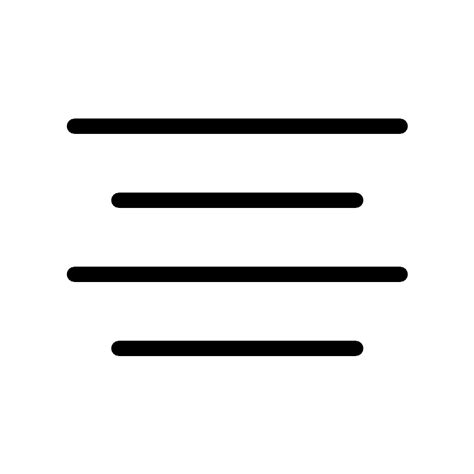 Text Align Center Thin Vector Svg Icon Svg Repo