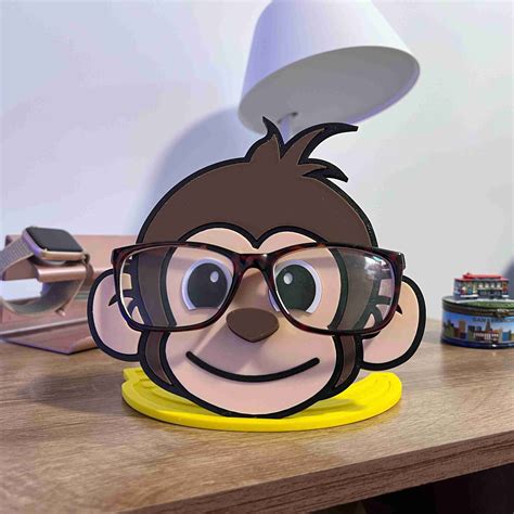 Monkey Glasses Stand 3d Models Download Creality Cloud