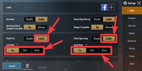 How To Enable Peek And Fire Firing Mode On Pubg Mobile H2s Media