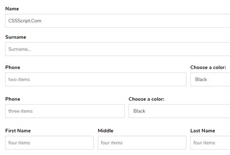 Responsive Modern And Fully Customizable Pure Css Framework Punica Css Script