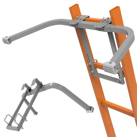 Ladder Stabilizer For Gutter Cleaning Tools And Wallheavy Duty Roof Ladder Hooks Steel