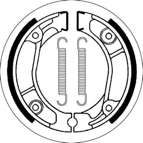 Sbs 2013 Brake Shoes With Springs