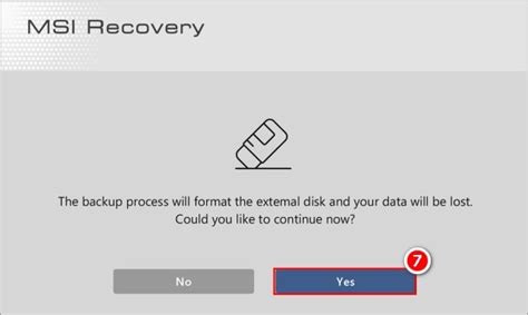 How To Create System Recovery Backup And Execute System Recovery Through Msi Center Dragon